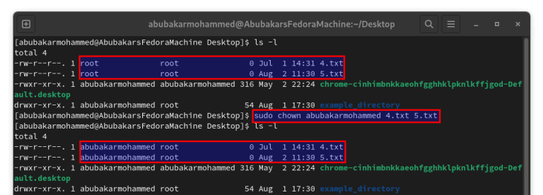 How to Change Owner of a Directory in Linux | Beebom