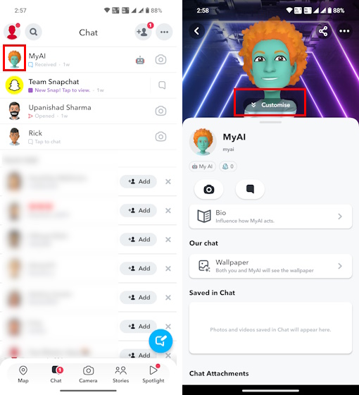How to Change Snapchat AI Gender | Beebom