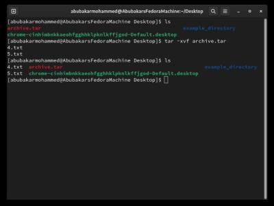 How to Extract or Untar a File on Linux | Beebom