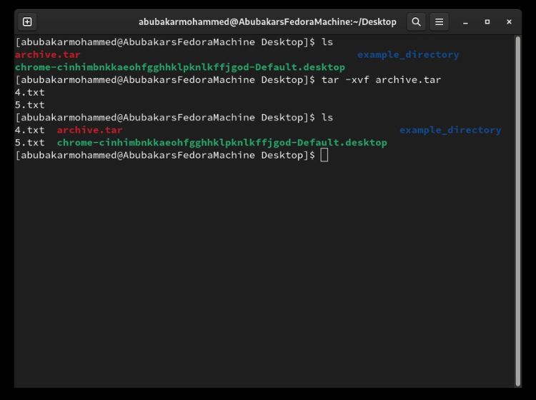 How to Extract or Untar a File on Linux | Beebom