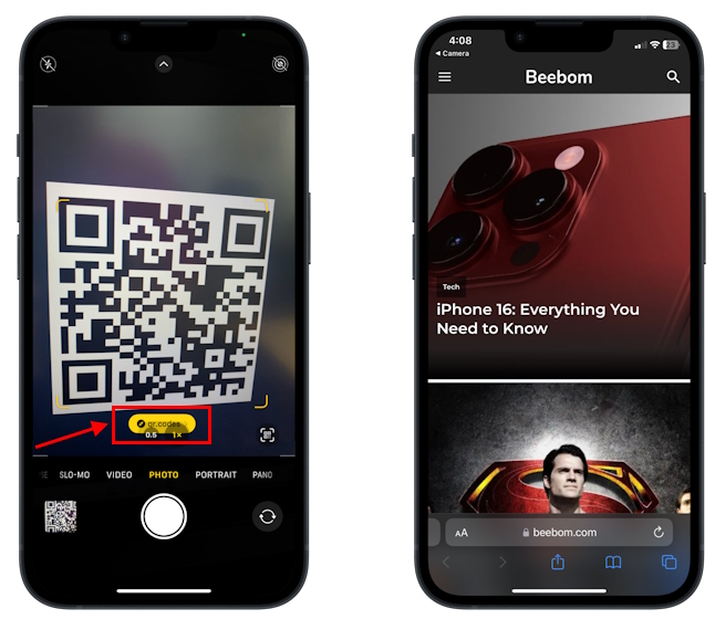 How to Scan QR Code on iPhone (5 Easy Ways) | Beebom
