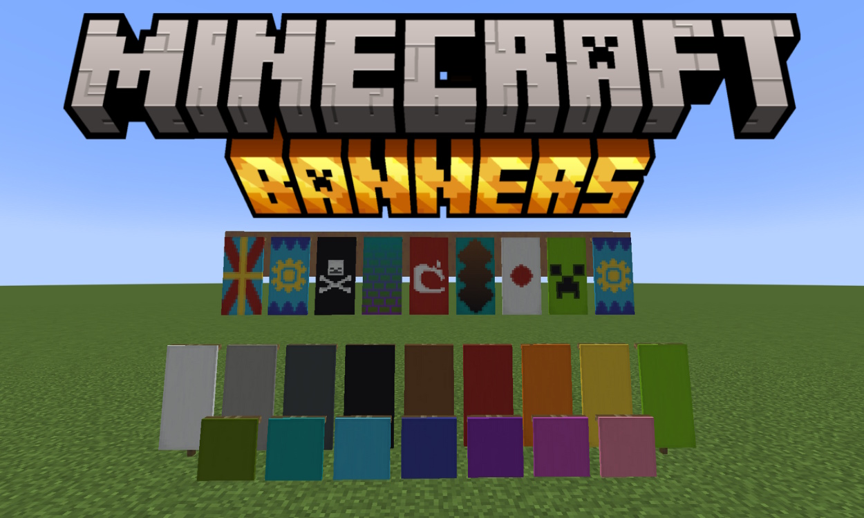 how to make a in minecraft banner