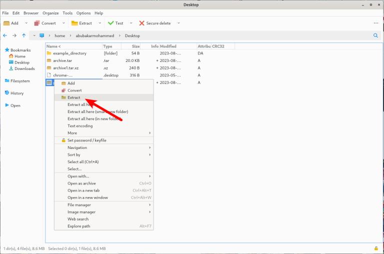 How to Extract or Untar a File on Linux | Beebom