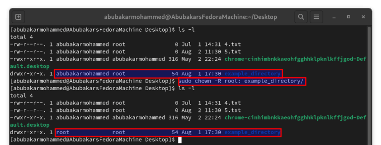 How to Change Owner of a Directory in Linux | Beebom