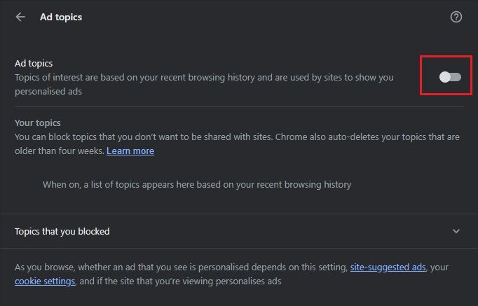 How to Disable Chrome's New Targeted Ads System | Beebom