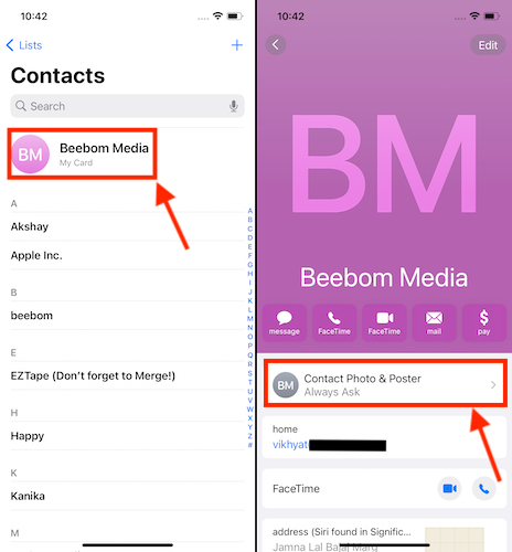 iOS 17 Contact Poster Not Working? 8 Ways to Fix (100% WORKING) | Beebom