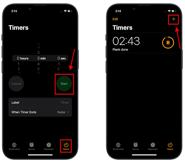 How to Set Multiple Timers on iPhone in iOS 17 | Beebom