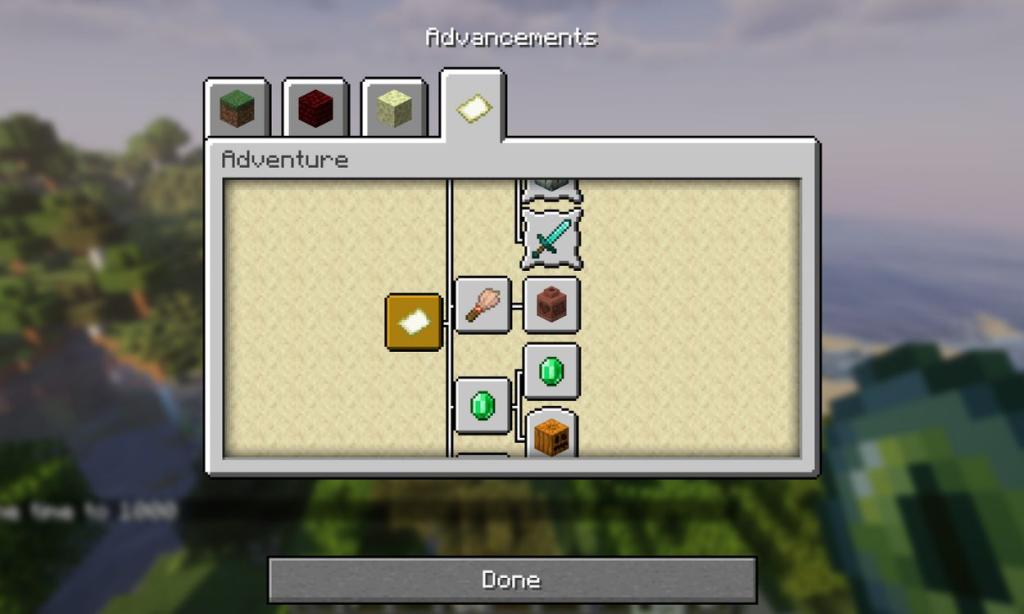 Full List of Minecraft Advancements (2025) (2024) | Beebom