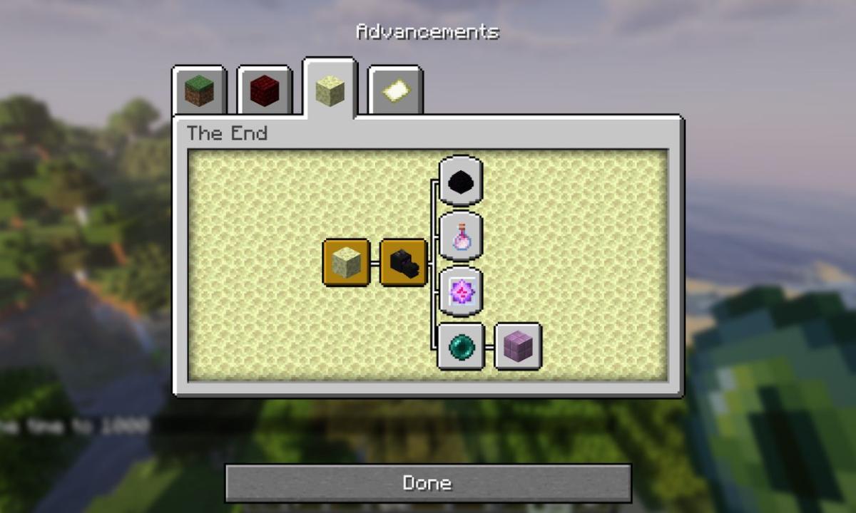 Full List of Minecraft Advancements (2025) (2024) | Beebom