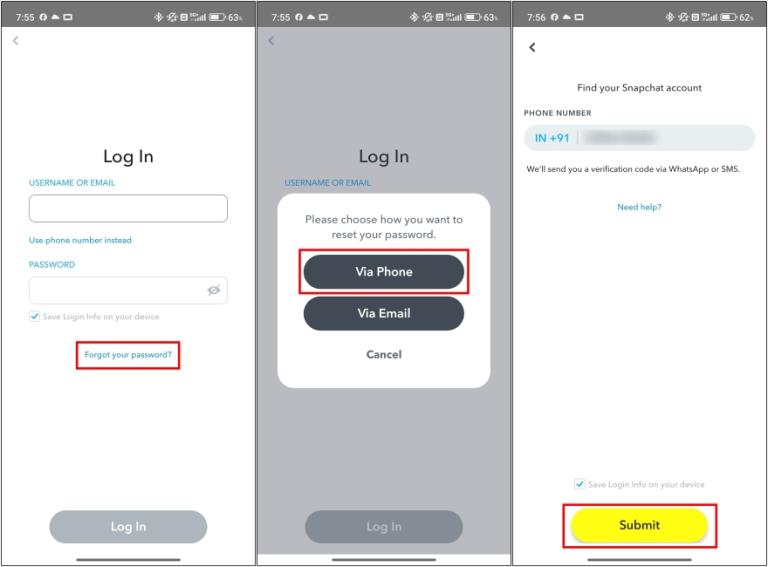 Forgot Your Snapchat Password? Here's How to Reset It | Beebom