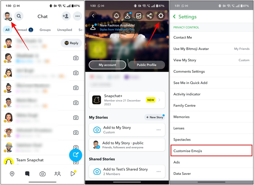 How to Pin Someone on Snapchat | Beebom