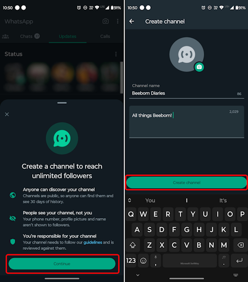 How To Create A Whatsapp Channel Easy Guide Beebom