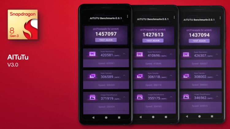 Snapdragon 8 Gen 3 Benchmarks: Geekbench, 3DMark, AnTuTu, and More | Beebom