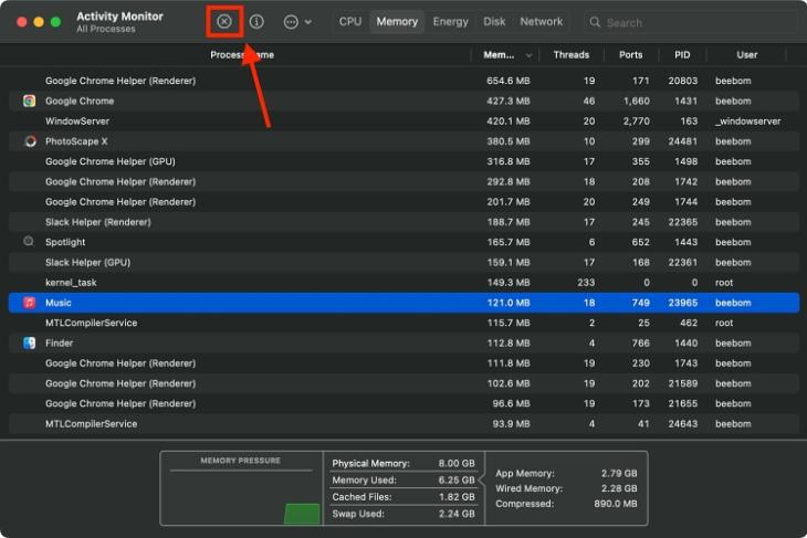 How to Open and Use Task Manager on Mac (2024) | Beebom