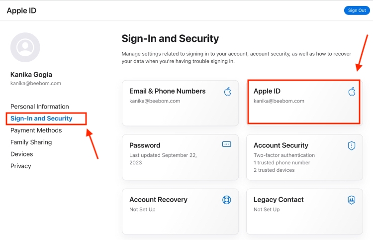 How to Change Apple ID (2024 Guide) | Beebom