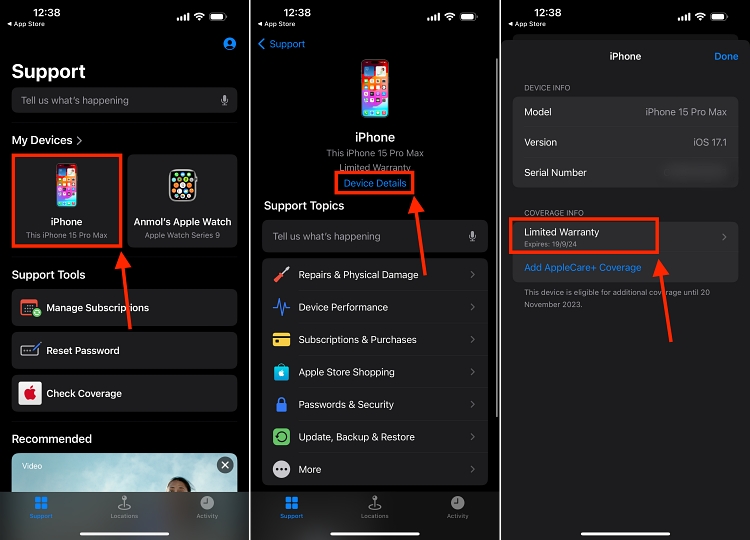 How to Check iPhone Warranty Status | Beebom