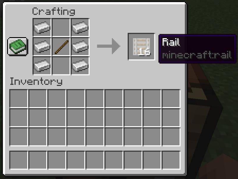 How to Make Rails in Minecraft | Beebom