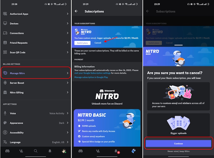 How to Cancel Discord Nitro Subscription | Beebom