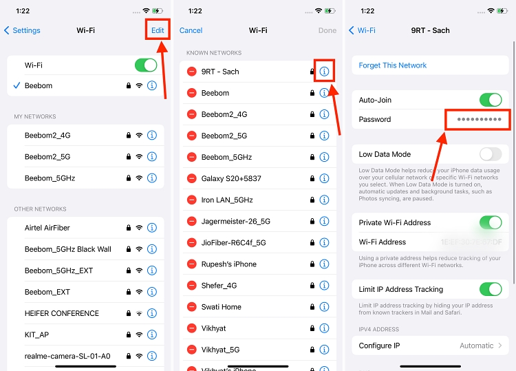 How to View Wi-Fi Password on iPhone (3 Methods) | Beebom