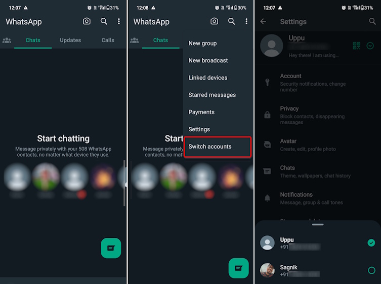 How to Use Multiple WhatsApp Accounts on the Same Phone | Beebom