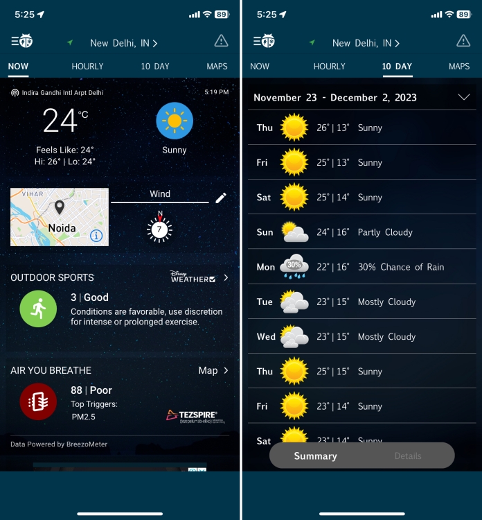 Best Weather Apps for iPhone in 2025 | Beebom