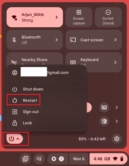 How to Restart a Chromebook | Beebom