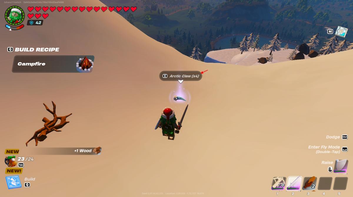 How to Get Wolf Claws in LEGO Fortnite | Beebom