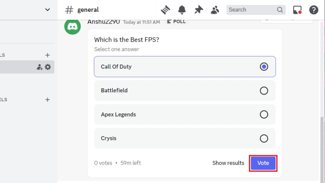 How to Create Polls on Discord | Beebom
