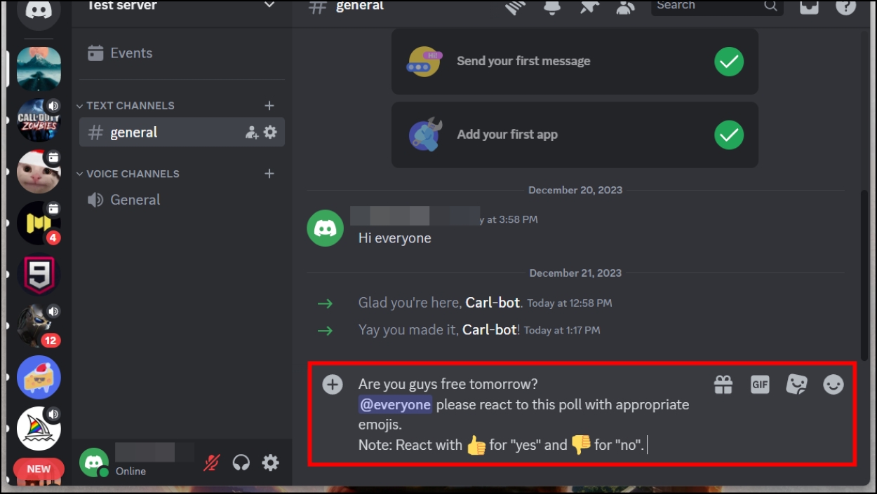 How to Make a Poll on Discord | Beebom