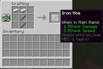 How to Make a Hoe in Minecraft | Beebom