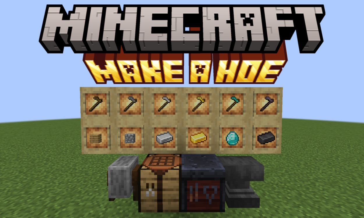 How to Make a Hoe in Minecraft | Beebom