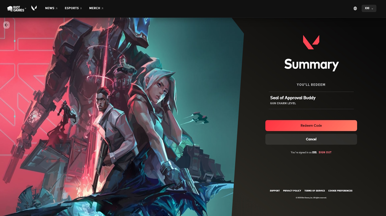 How to Redeem Valorant Codes & Gift Cards | Beebom