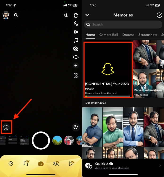 How to See Your Snapchat Recap 2023? | Beebom