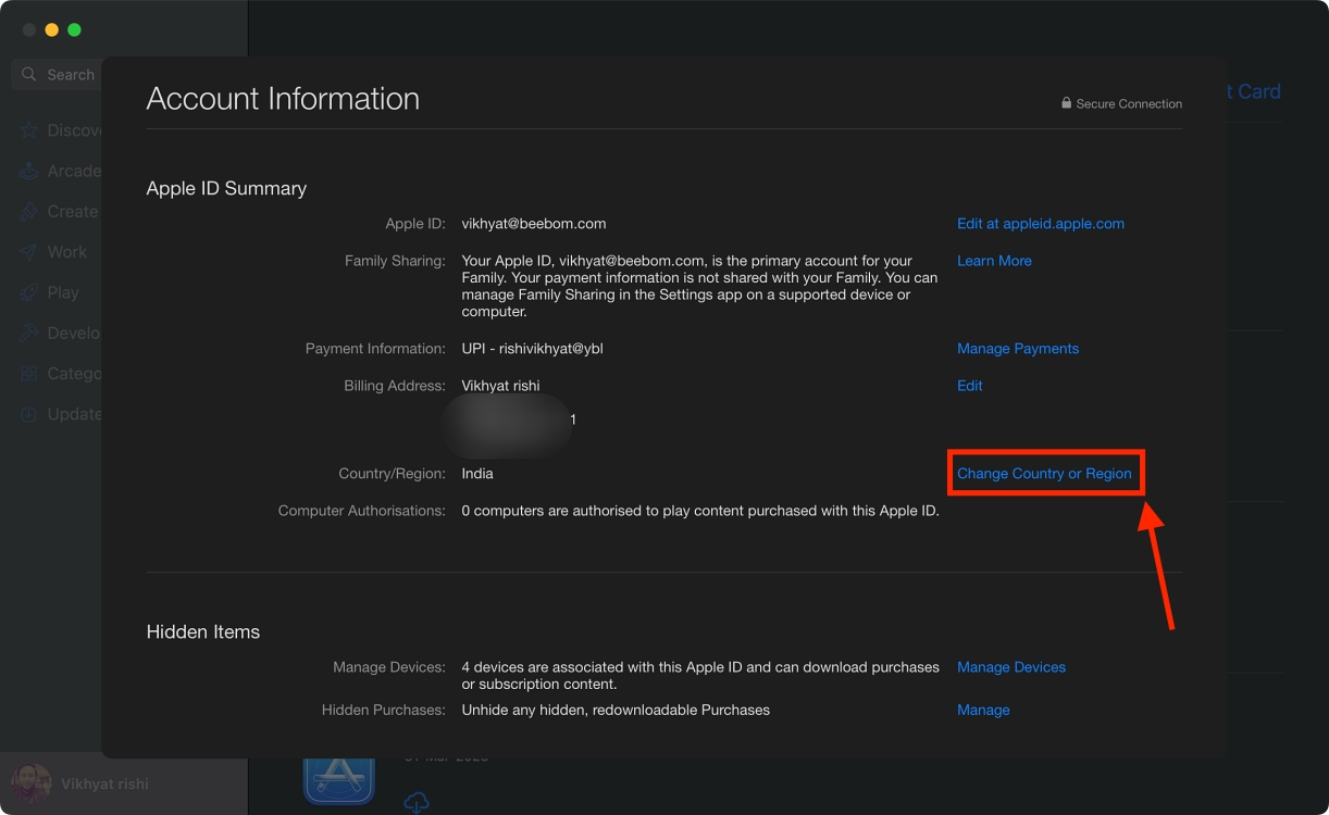 How to Change App Store Country or Region | Beebom
