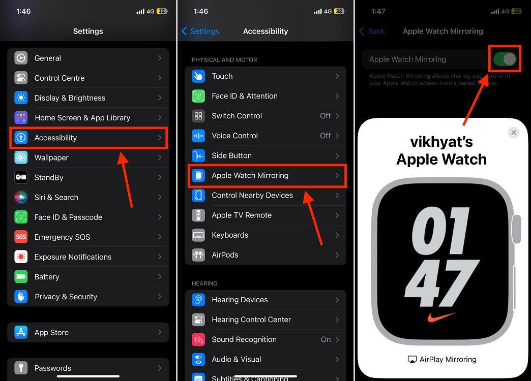 How to Mirror Your Apple Watch on Your iPhone | Beebom