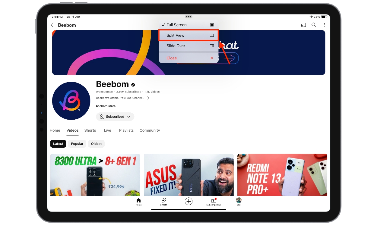 How to Split Screen on iPad | Beebom