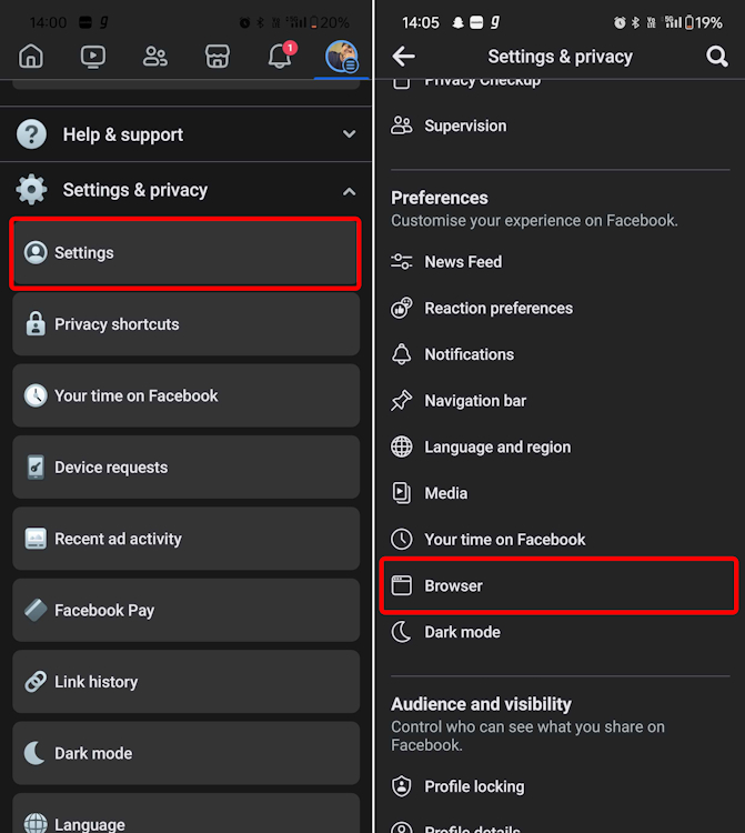 How to Turn Off Link History on Facebook | Beebom