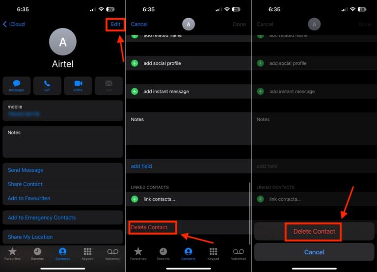 How to Delete Contacts on iPhone Easily (2022) | Beebom