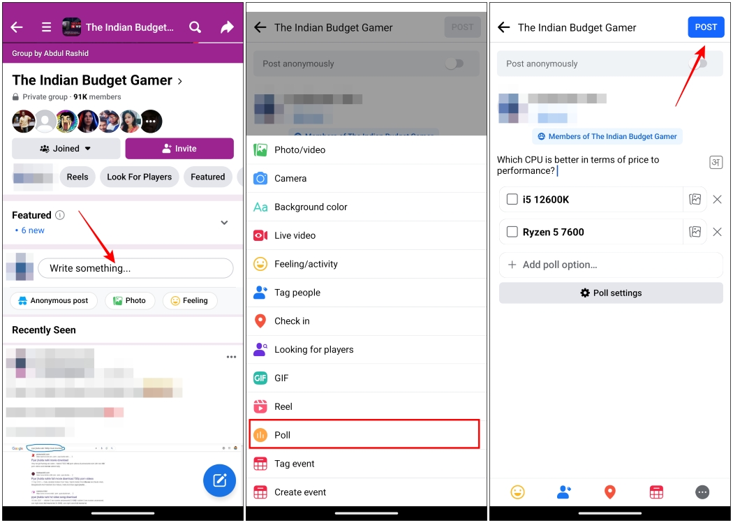 How to Create Polls on Facebook | Beebom