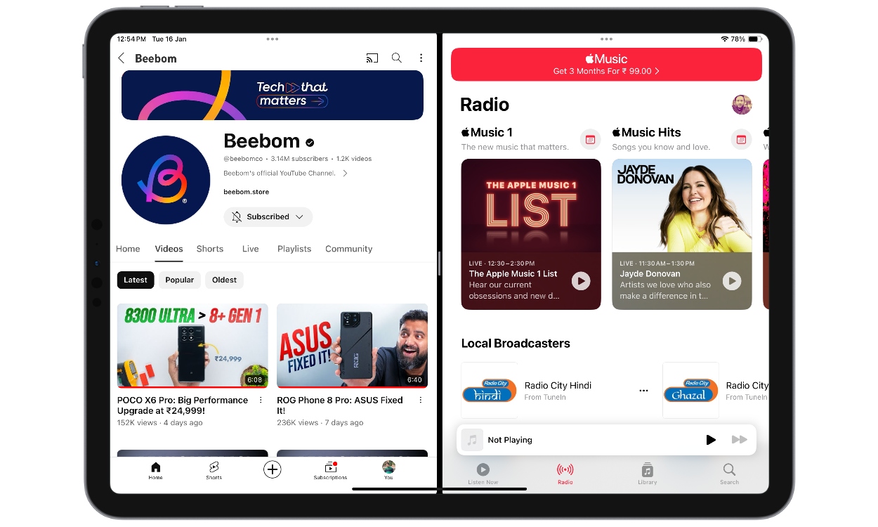 How to Split Screen on iPad | Beebom