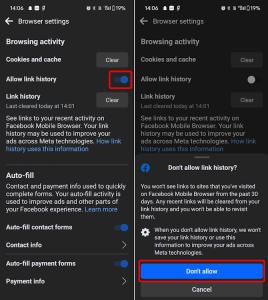 How to Turn Off Link History on Facebook | Beebom