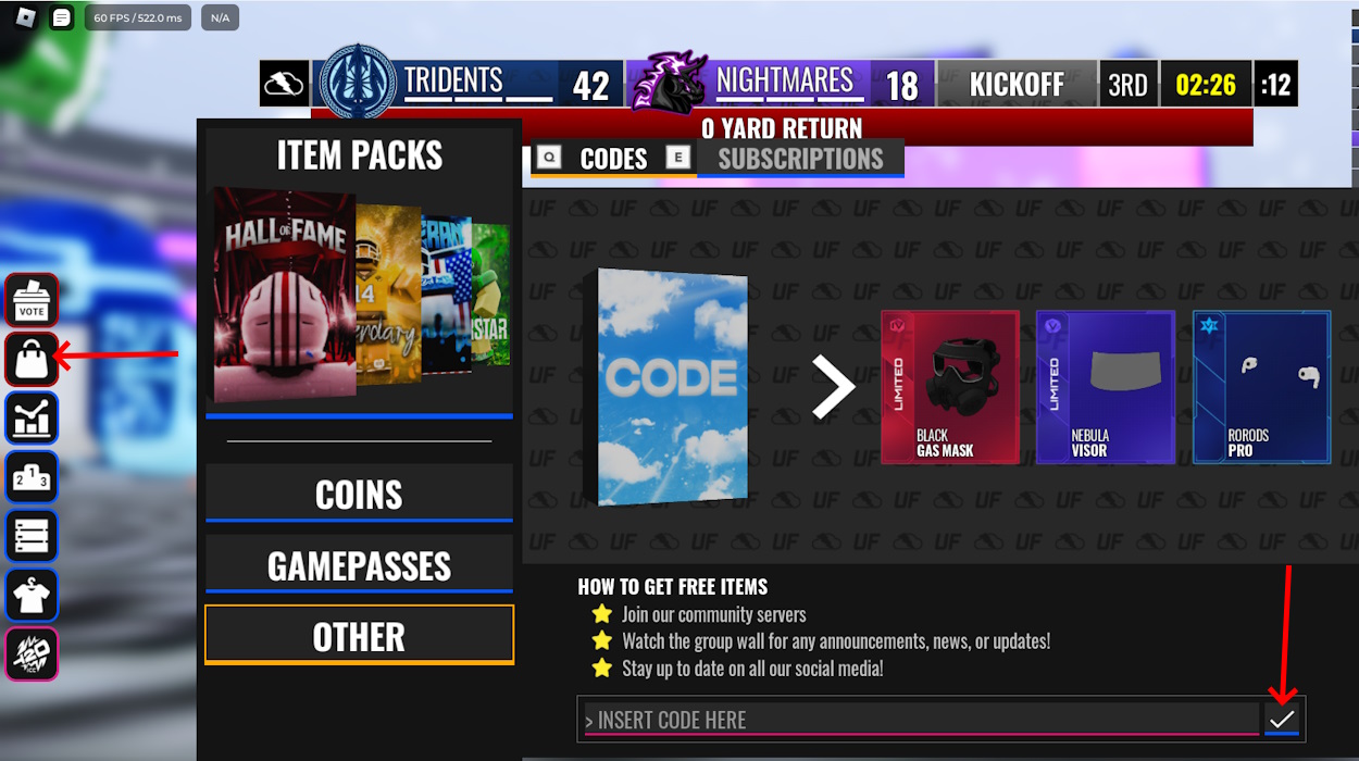 NFL Universe Football Codes (April 2025) | Beebom