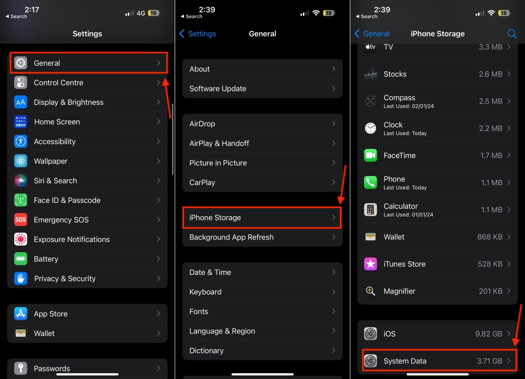 How to Clear iPhone System Data in 2025 | Beebom