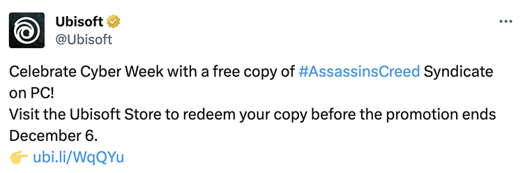 Assassin's Creed Syndicate Is Free to Claim Right Now! | Beebom