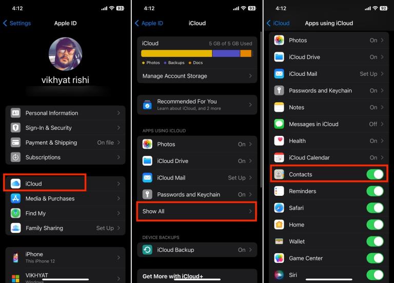 How to Export Contacts from iPhone | Beebom
