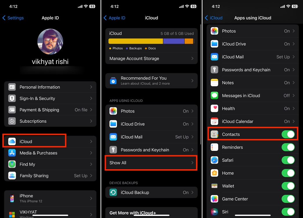 How to Export Contacts from iPhone | Beebom