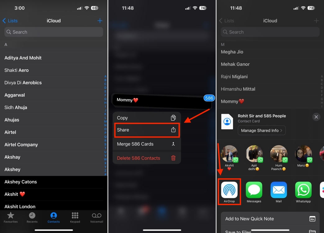 How to Transfer Contacts From iPhone to iPhone [2025 Guide] | Beebom