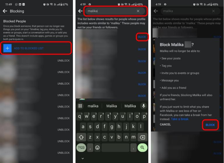 How to Block Someone on Facebook (Android, iOS, and Web) | Beebom