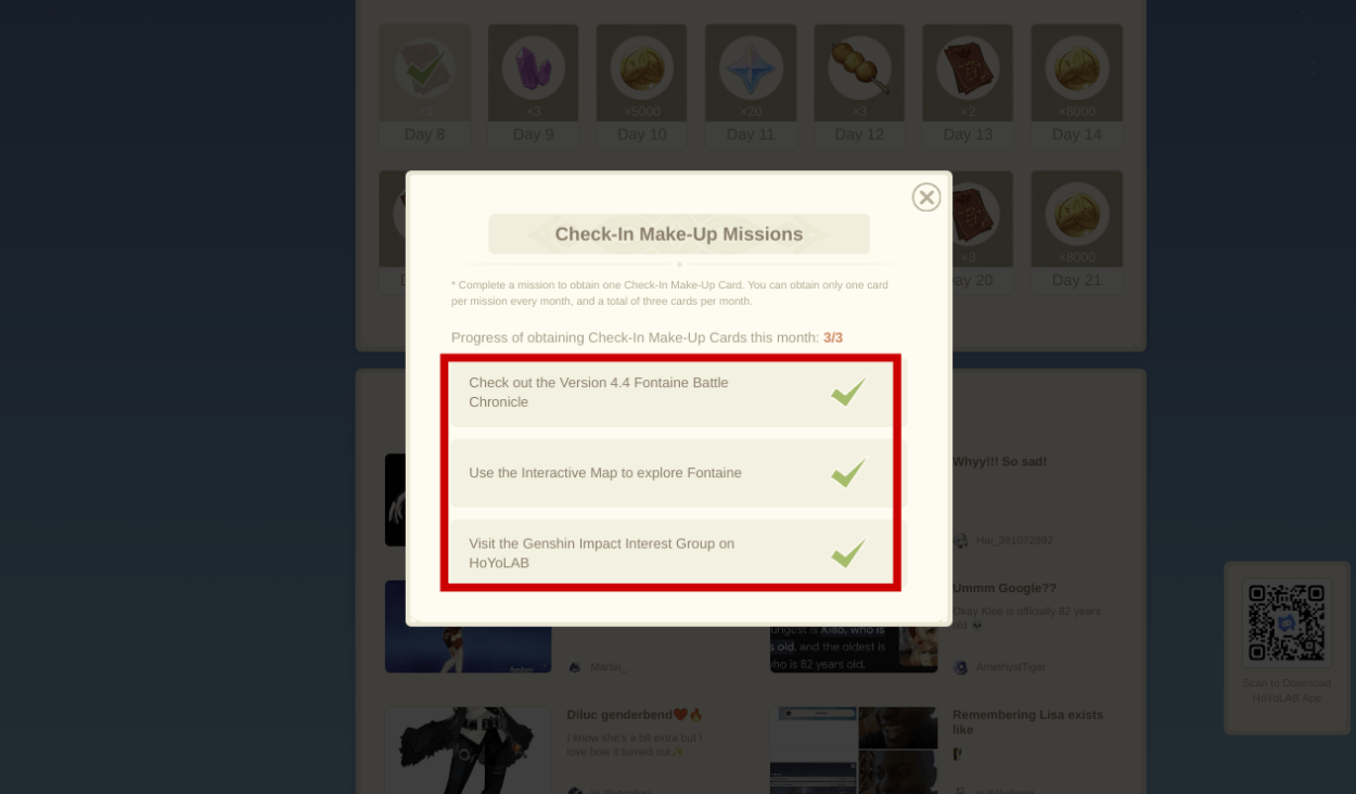Genshin Impact Daily Check-in Reward Guide (Free Primogems) | Beebom