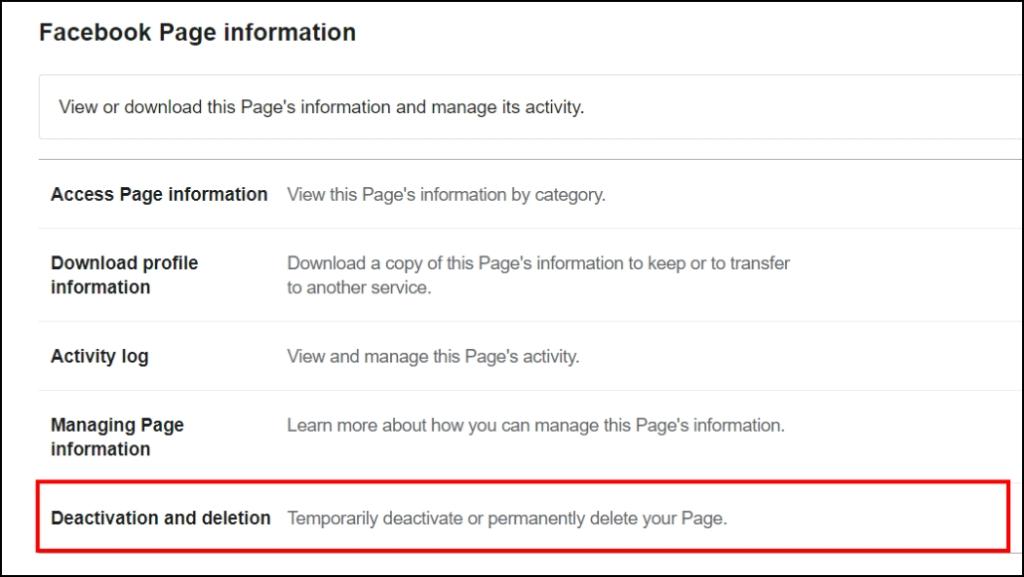 How to Delete Your Facebook Page | Beebom